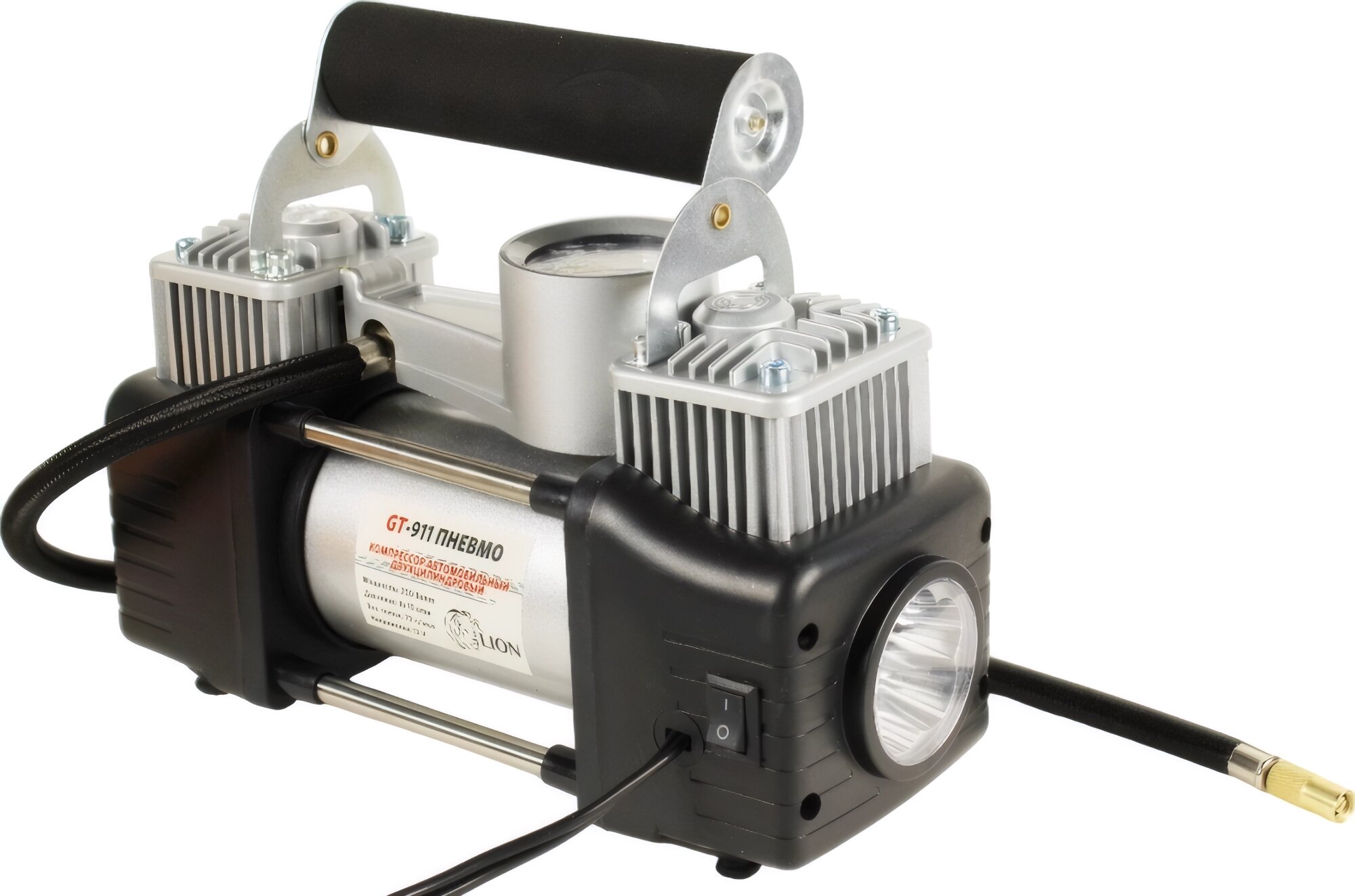 Компрессор 2-поршневой LION GT-911-PN