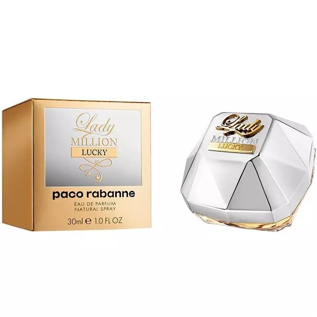 Paco Rabanne Lady Million Lucky 30 мл, Парфюмерная вода женская
