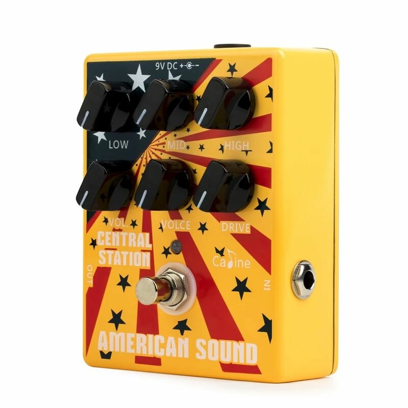 Caline CP-55 American Sound Overdrive гитарный эффект педаль, усилетель симуляция 57 Deluxe AMP