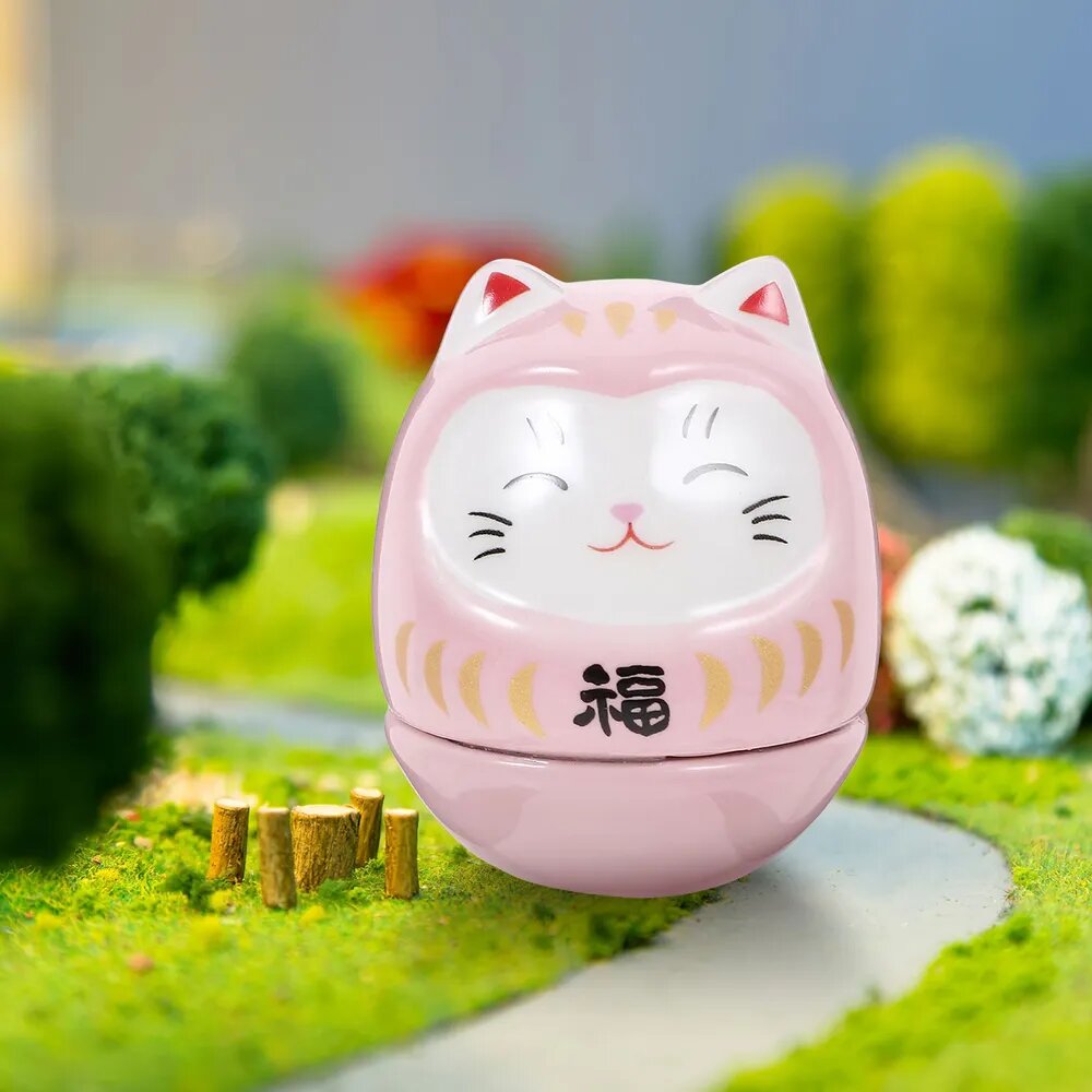 Фигурка Кота Удачи, Керамика, Для Настольного Декора, 1 Штука