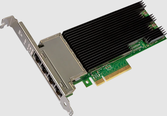 Сетевой адаптер PCIE 10GB QUAD PORT X710-T4 X710T4BLK INTEL
