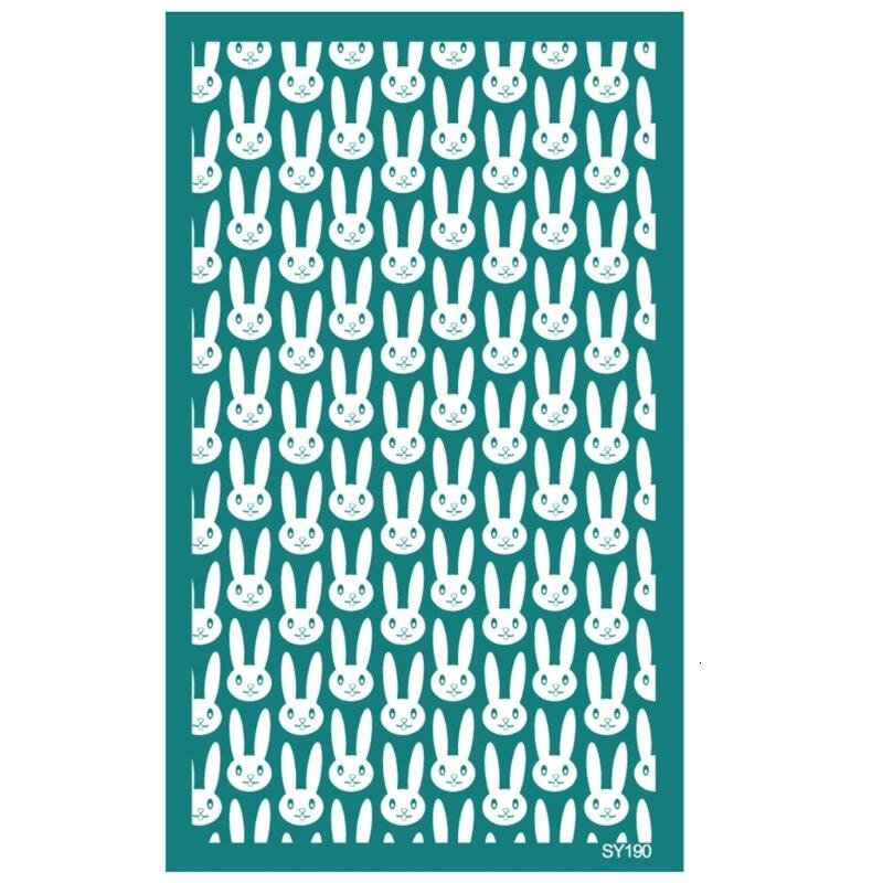 Трафареты для шелкографии с кроликами, SY190