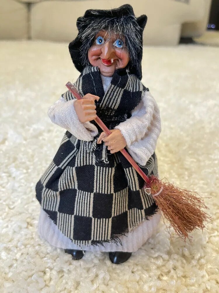 Баба Яга игрушка кукла оберег 17 см，（Рекомендуемые качественные продукты）