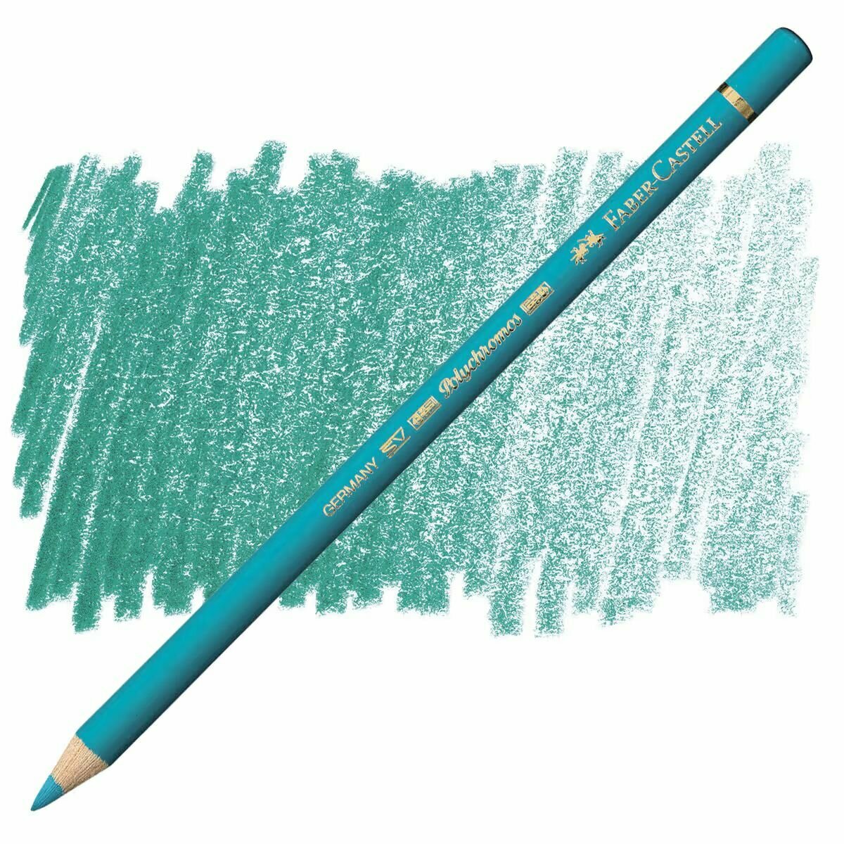 Карандаш цветной Faber-Castell "Polychromos", 1 шт, цвет №156 кобальтовая зелень