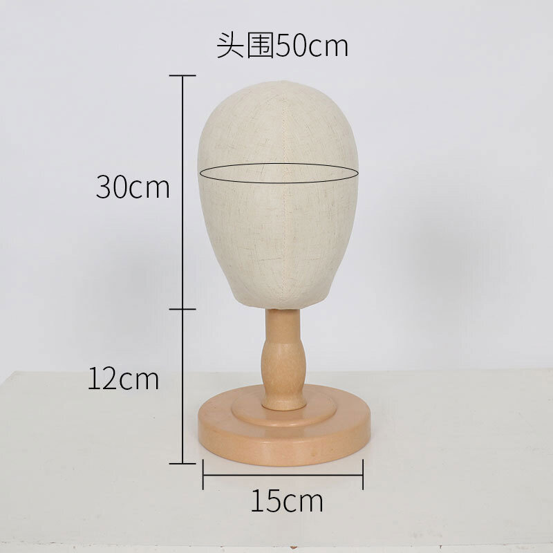 Манекен головы, подставка для париков, головных уборов и шляп, манекен головы с тканевой обивкой, манекен головы для витрины магазина одежды, манекен головы, манекен