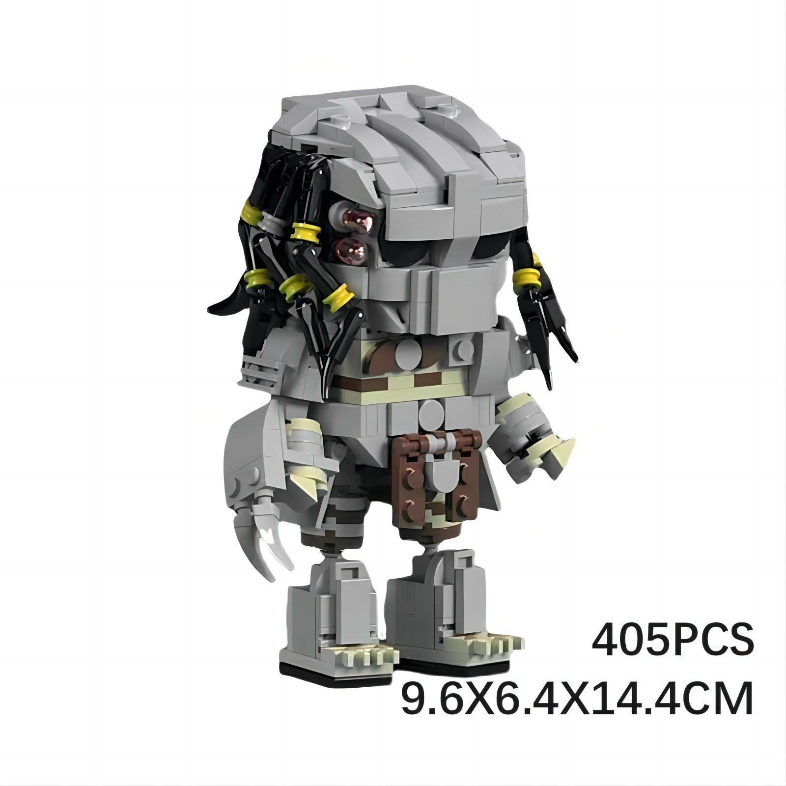 MOC Alien vs. Predator модель игрушечного робота из строительных блоков
