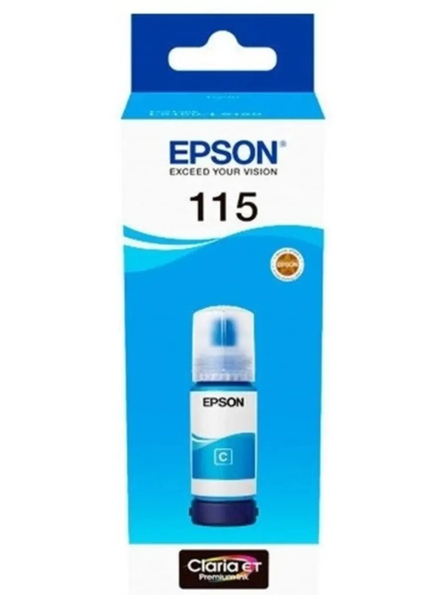 Контейнер с чернилами C13T07D24A для Epson голубой 70 мл 6200 стр