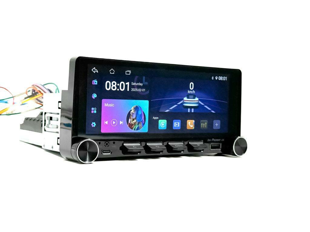 Автомагнитола DV-PIONEER. ok H41 NANO 7 дюймов 2/32 GB CarPlay с охлаждением Android