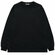 Джерси хоккейное AURALEE ЛОНГСЛИВ AURALEE LUSTER PLAITING L/S TEE, размер 4, bla...