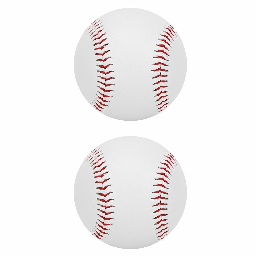 2 шт, эластичная мягкая набивка из искусственной кожи, тренировочная износостойкая бейсбольная бита для тренировок по мячу, летучая мышь из сплава для софтбола HitSoft Baseball