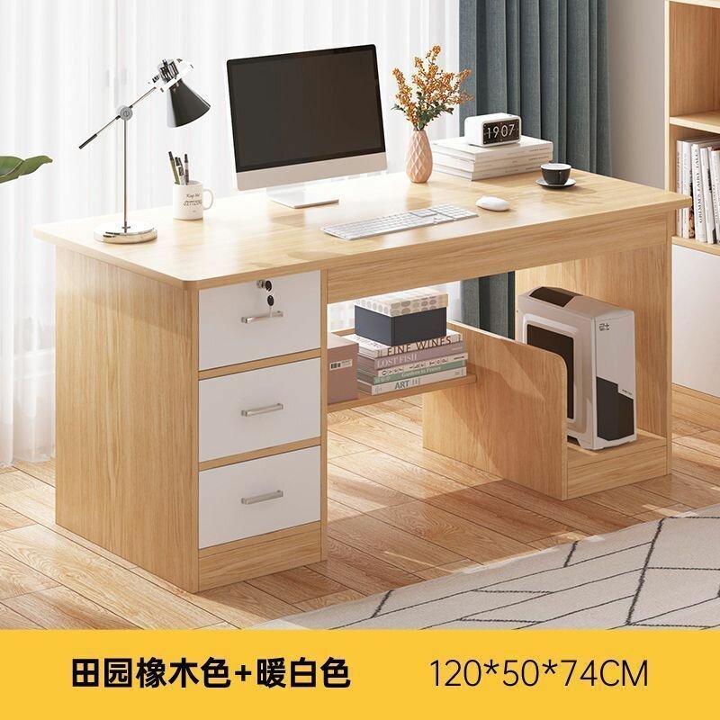 Горячая распродажа【1006 человек добавили в избранное】Офисный стол для сотрудников, набор стола и стула, простой современный стол для начальника, рабочее место для одного человека
