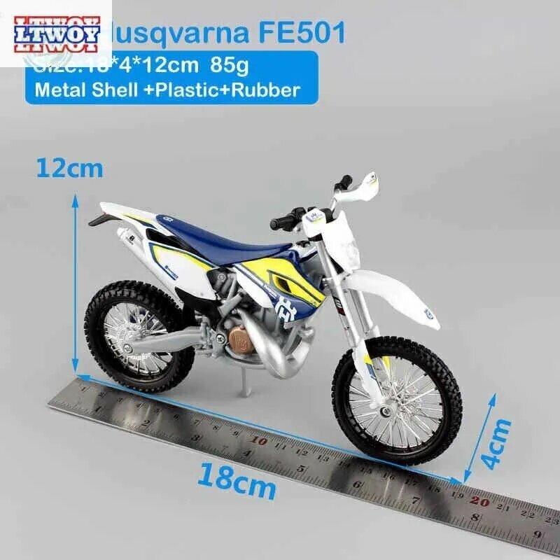 Игрушка модели мотоцикла KTM FE501 — фото 1