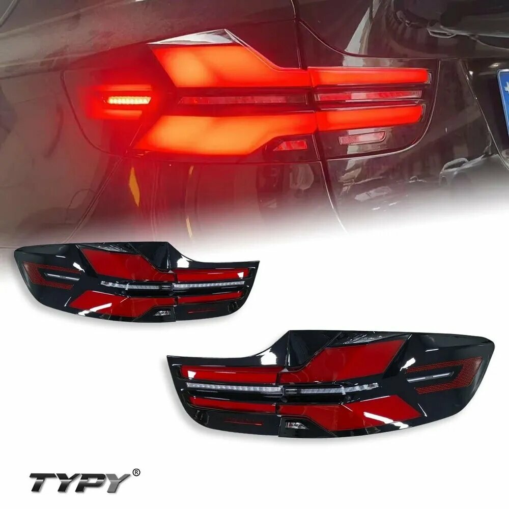 Фары автомобильные, Задний фонарь, 4 шт, арт. TYPY Автомобиль Для BMW X6 E71 Задний фонарь 2008-2014 Модернизация Модифицирован до нового