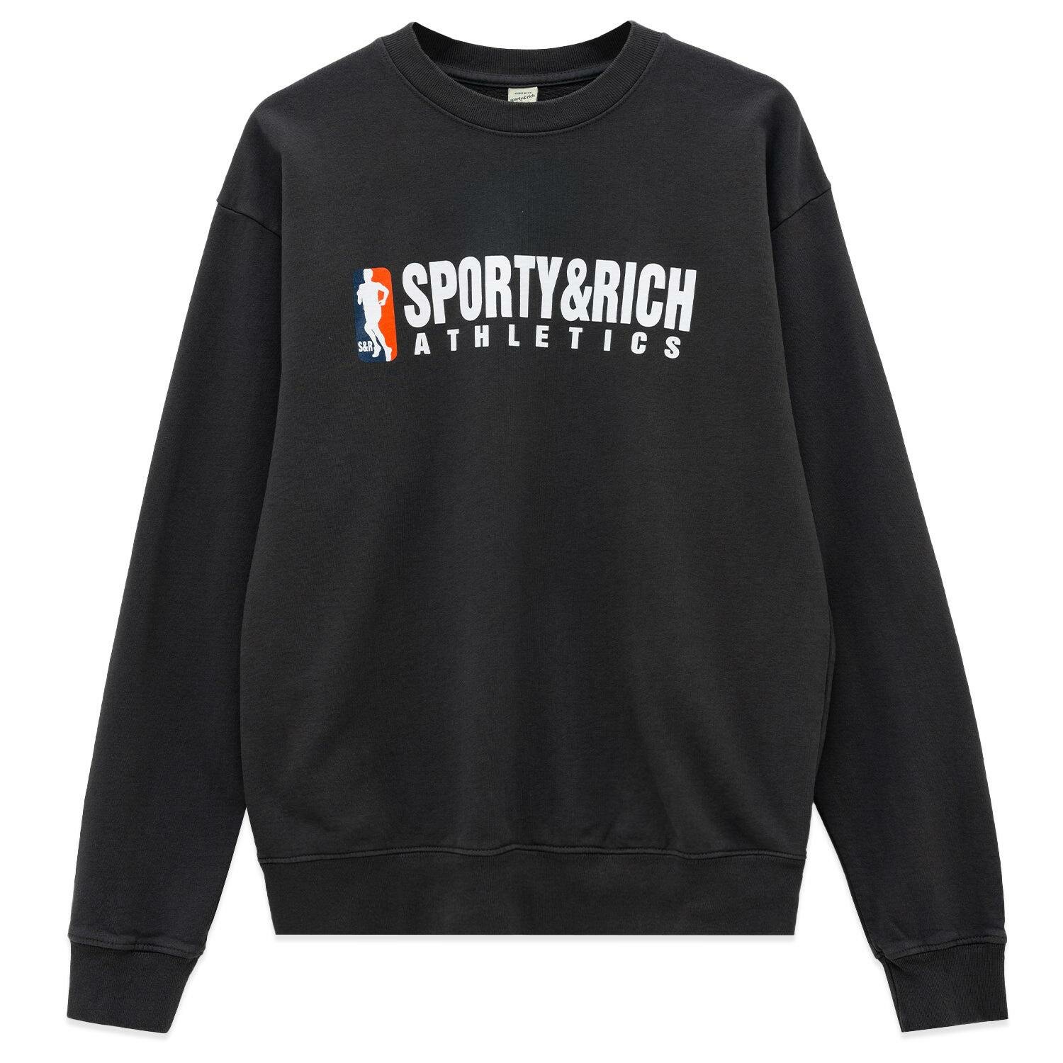 Толстовка ТОЛСТОВКА SPORTY & RICH TEAM LOGO CREWNECK