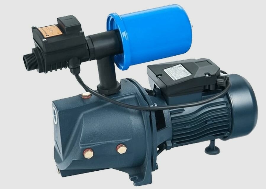 Насосная станция акваробот JSW 55 1 кВт, 40 м, 4.2 м3/час, бак 2 л, адаптивная - управление по давлению и потоку, Unipump 19672