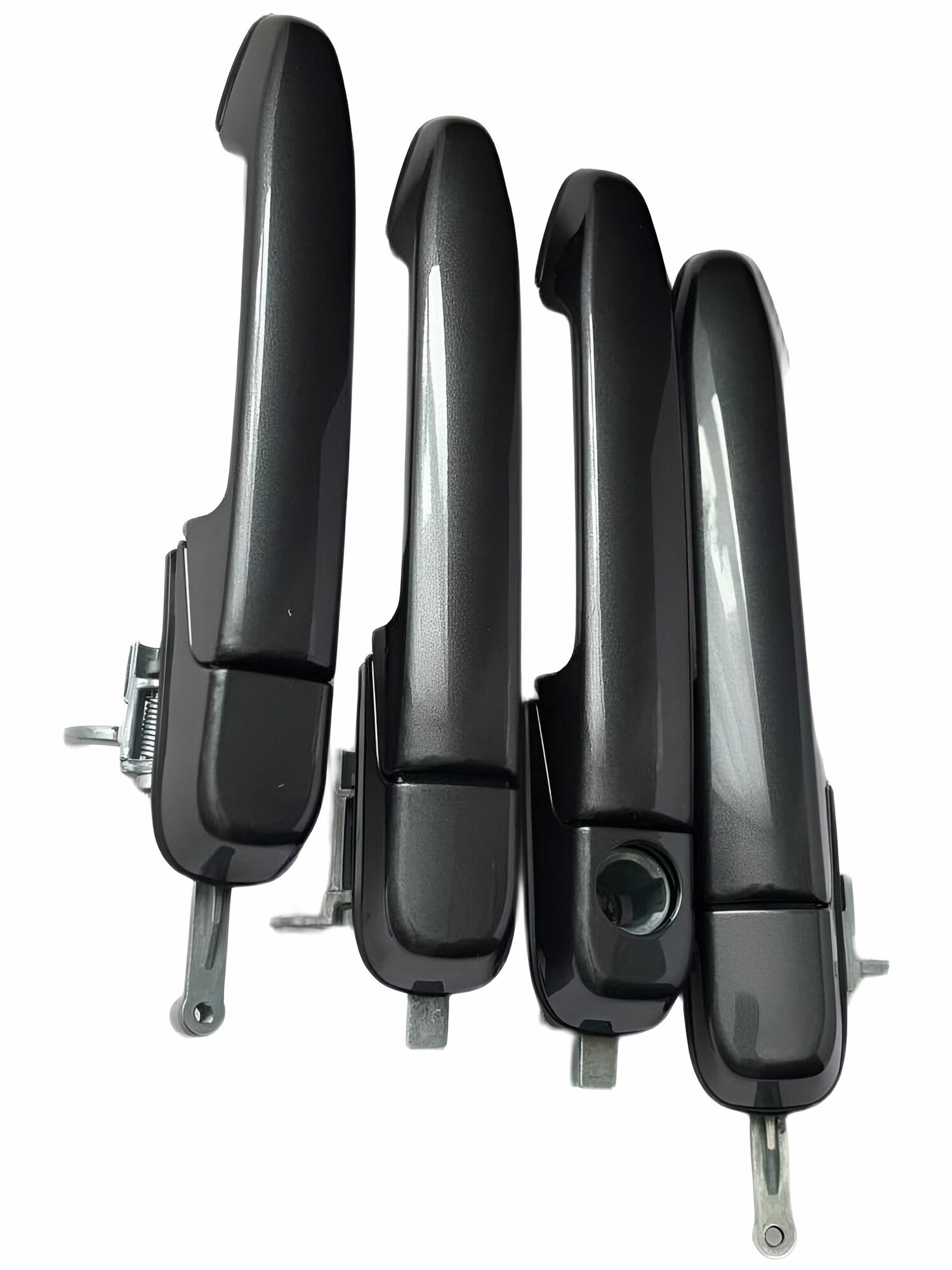 Комплект ручек дверей наружных (4шт) для ВАЗ Калина и Гранта. Борнео