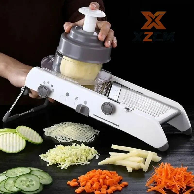 Универсальная овощерезка Mandoline Slicer с 18 насадками для нарезки