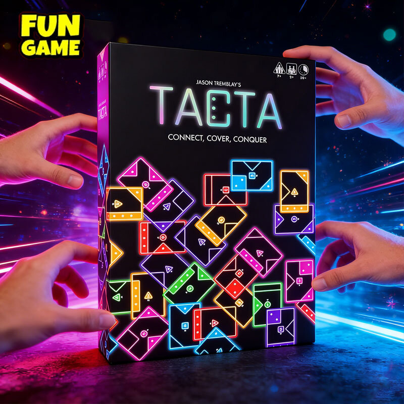 Картовая игра TACTA: Идеальная семейная и вечеринковая стратегическая игра