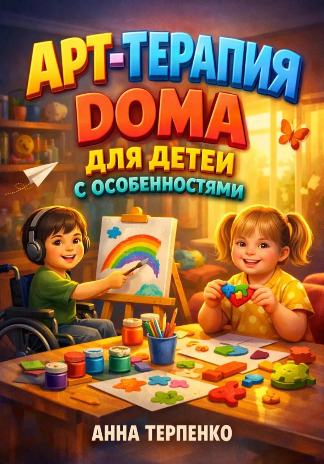 Арт терапия дома для детей с особенностями [Цифровая книга]