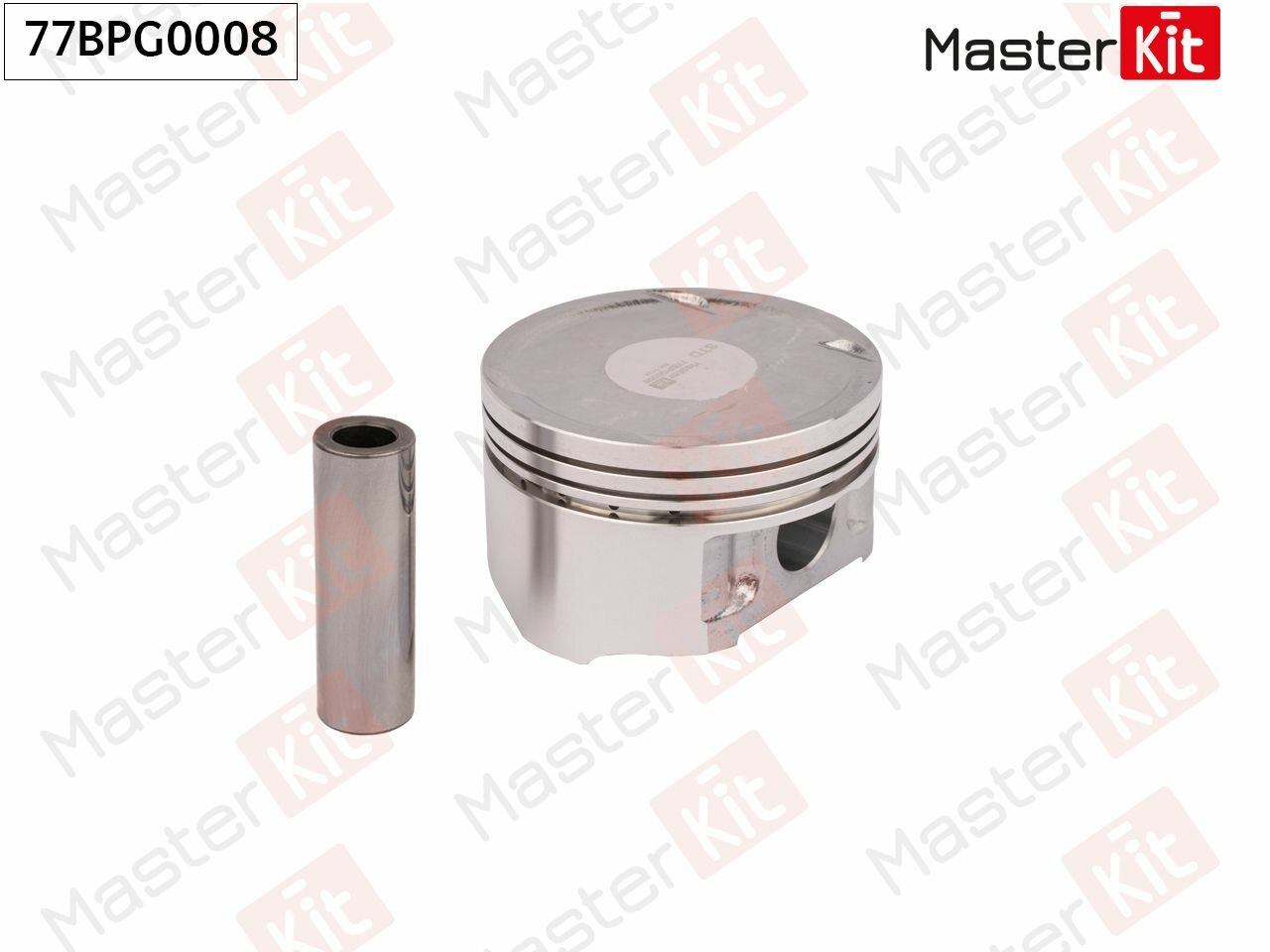 Поршень с пальцем без колец 1шт STD MITSUBISHI 4G18 MasterKit 77BPG0008