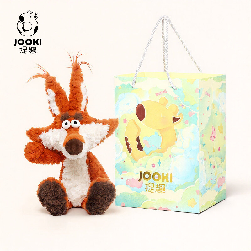 Забавная плюшевая игрушка Фокс Уэйн, милая кукла, подушка для сна, компаньон, подарок на день рождения для девочки