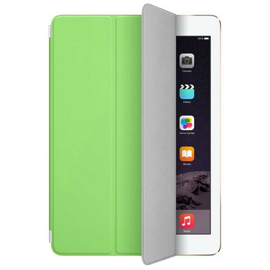 Чехол-книга Smart Case без логотипа для планшета Apple iPad Air 4" 2020 (10.9) салатовый