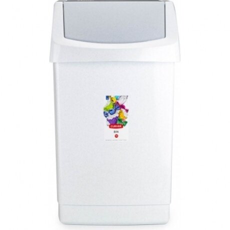 Контейнер для мусора клик-ит 50л серый