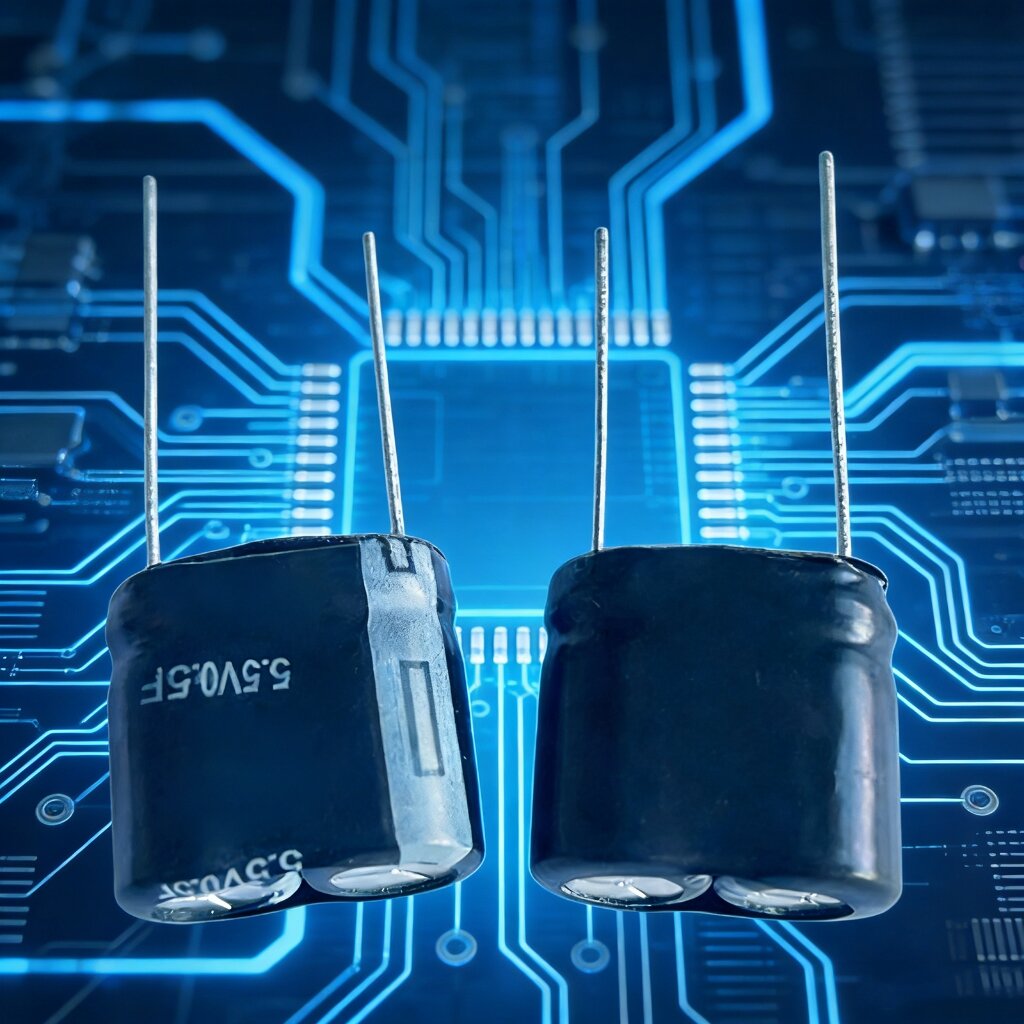 2 суперконденсатора 5.5V0.5F — фото 1