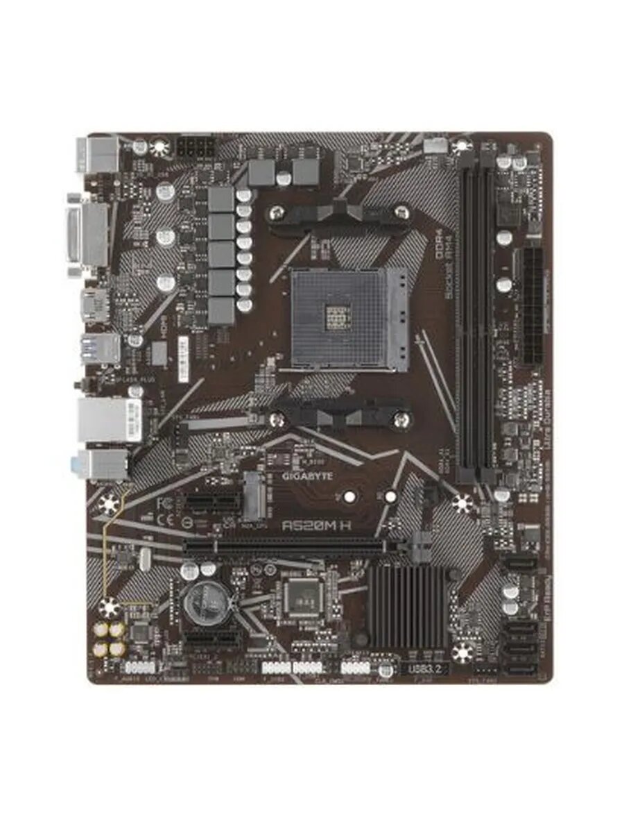 Материнская плата A520M H - AM4, DDR4