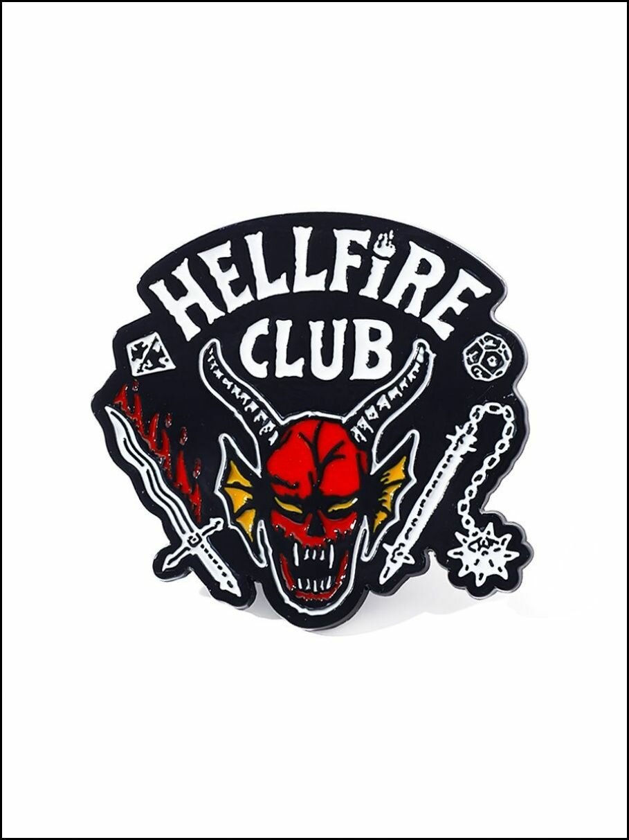 Эксклюзивный пин DND демон из металла-WHD-1118-HD-CJ1210