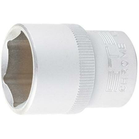 Головка торцевая, 32 мм, 6-гранная, CrV, под квадрат 1/2", // Stels