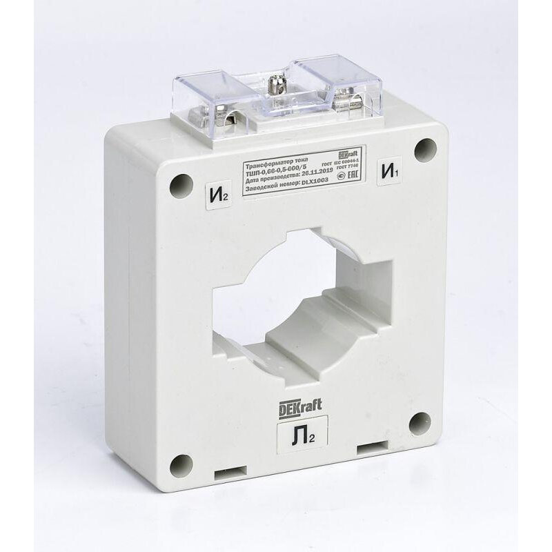 Трансформатор тока ТШП-0.66 750/5А кл. точн. 0.5S 10В. А d60мм, SCHNEIDER ELECTRIC 50114DEK (1 шт.)