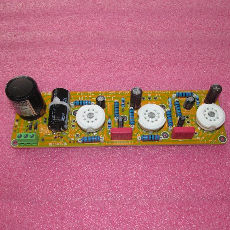 6n3 6p14 плата лампового усилителя, стереоусилитель 3 Вт * 2 Classic JCDQ11D Line Diy Audio