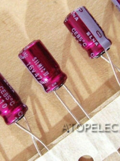 4 шт. 47uF 16V ELNA SILMIC II Аудио электролитический конденсатор
