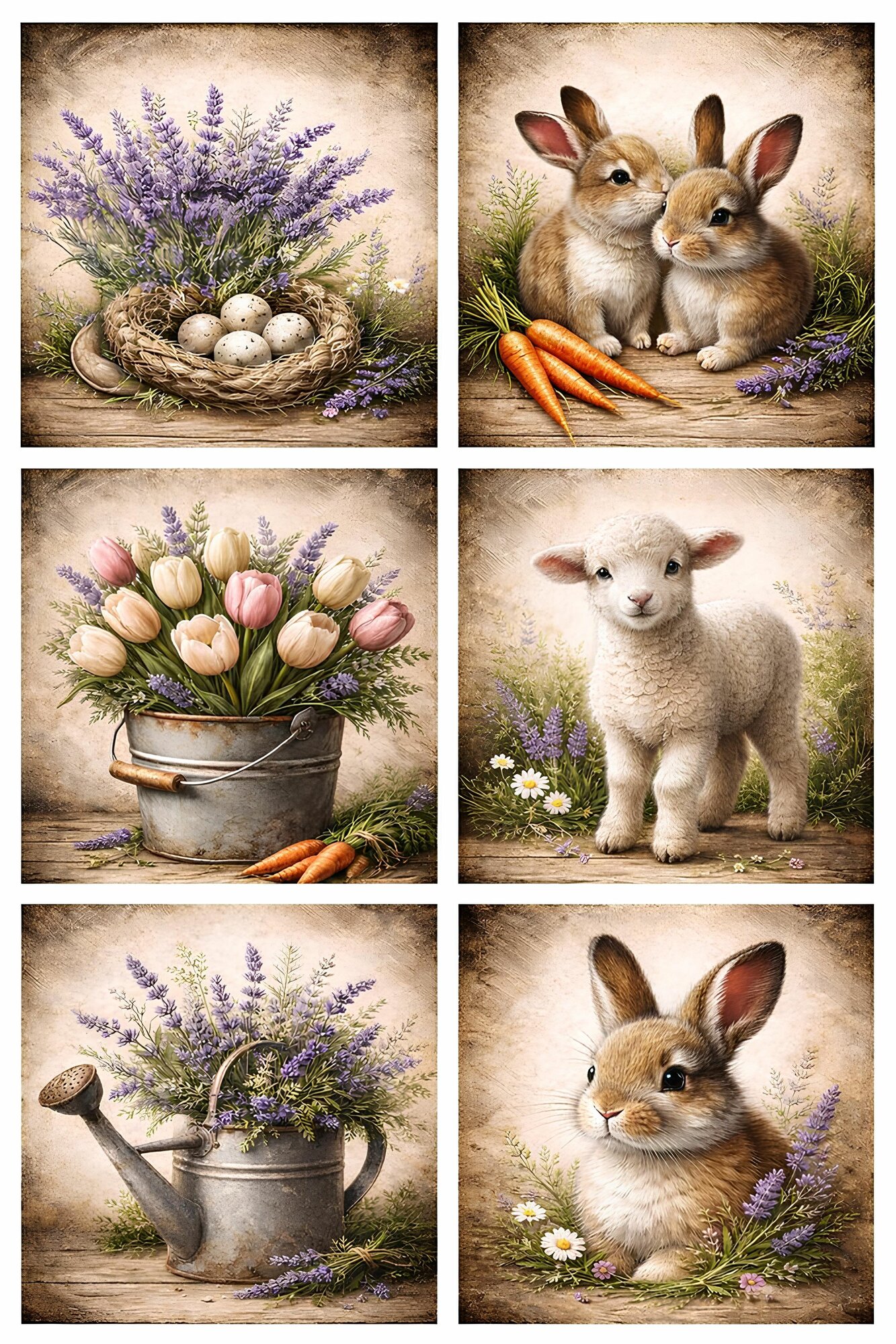 Декупажная карта А4