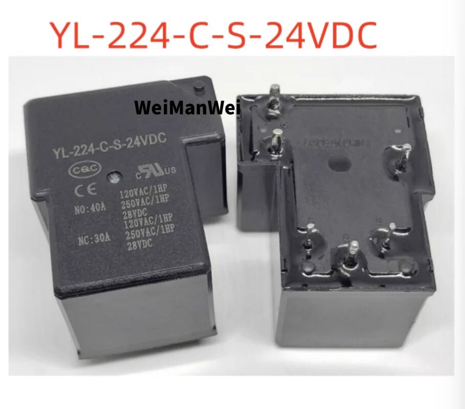 5 шт. реле Yl-224-C-S-24Vdc/12Vdc T90C6-12V/24V-40A Yl-224-C-S-24Vdc