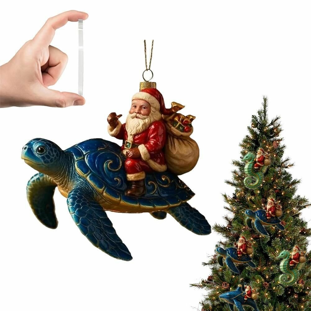 Елочные украшения темно-синий 1 шт.