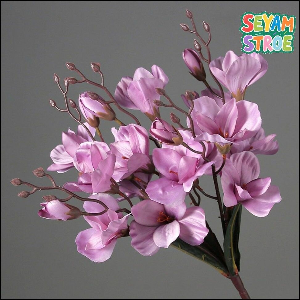 Эксклюзивный букет гладиолусов искусственных для декорирования интерьера гостиной