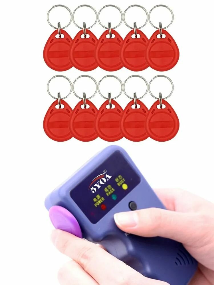 T5577 Бесконтактный клонирующий бейдж для карт, записываемый и перезаписываемый, дубликатор карт RFID 125 кГц