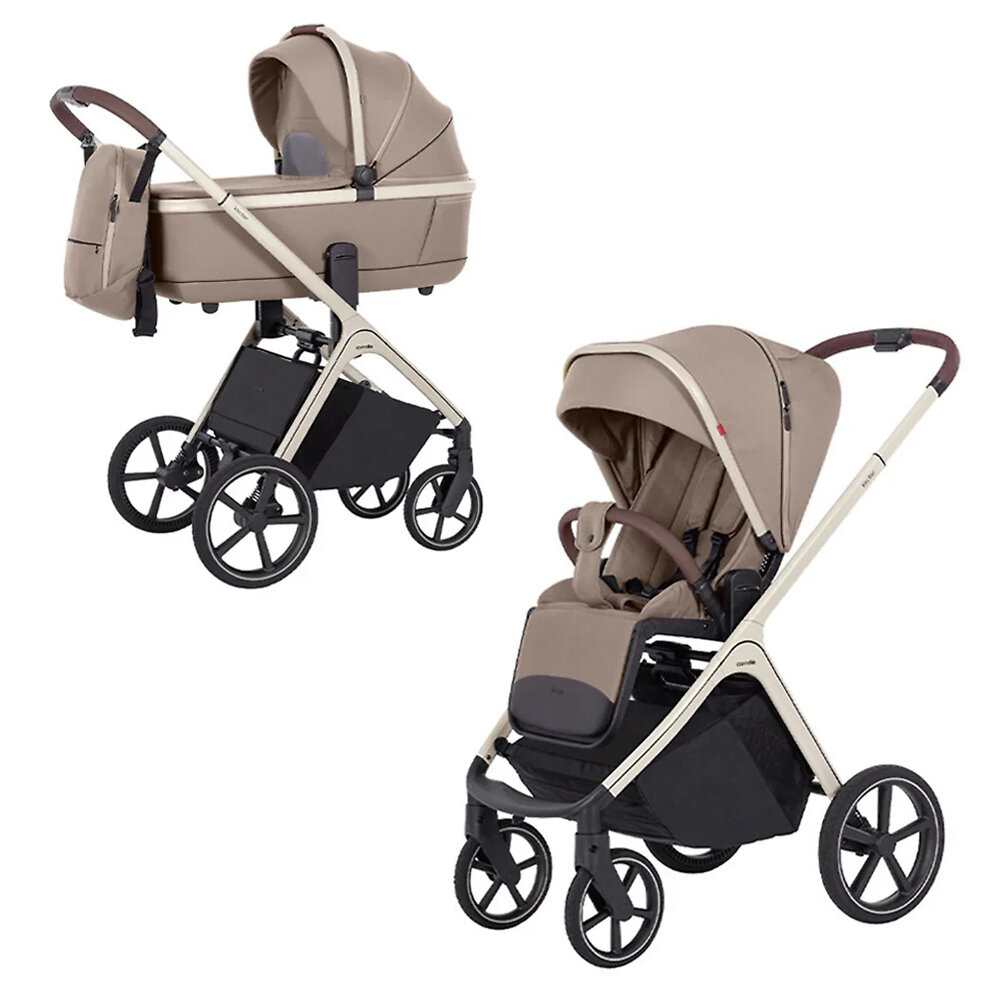 Детская коляска 2в1 Carrello Vector, цвет Walnut Beige (Светло-коричневый), артикул производителя CRL-6550