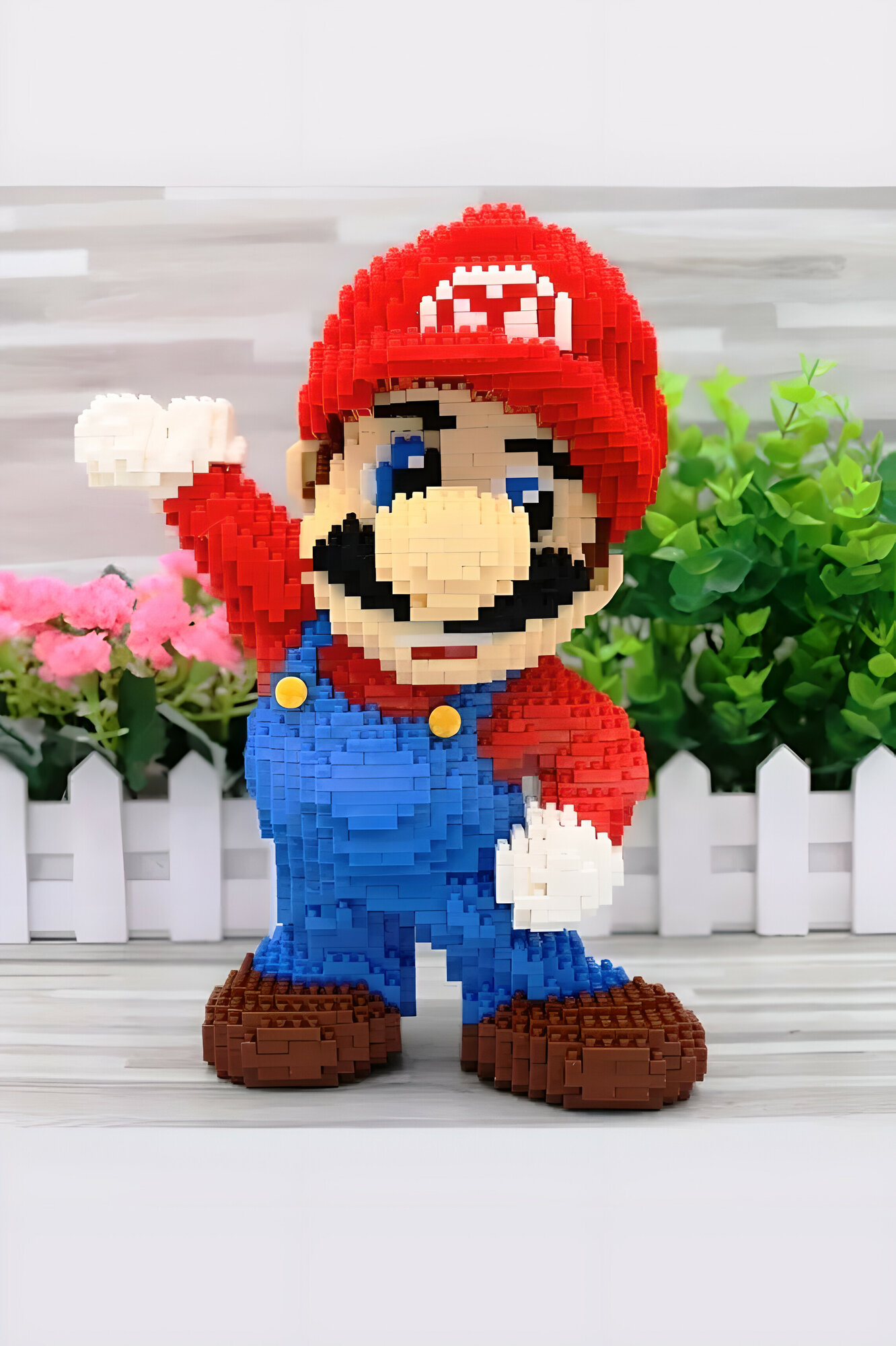 Конструктор 3D из миниблоков Balody LP Супер Марио Привет 2497 элементов - BA200548