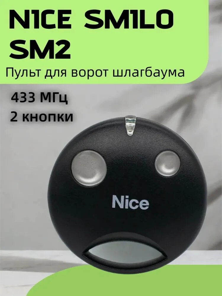 Пульт для ворот и шлагбаума NICE SM2 (SMILO2)