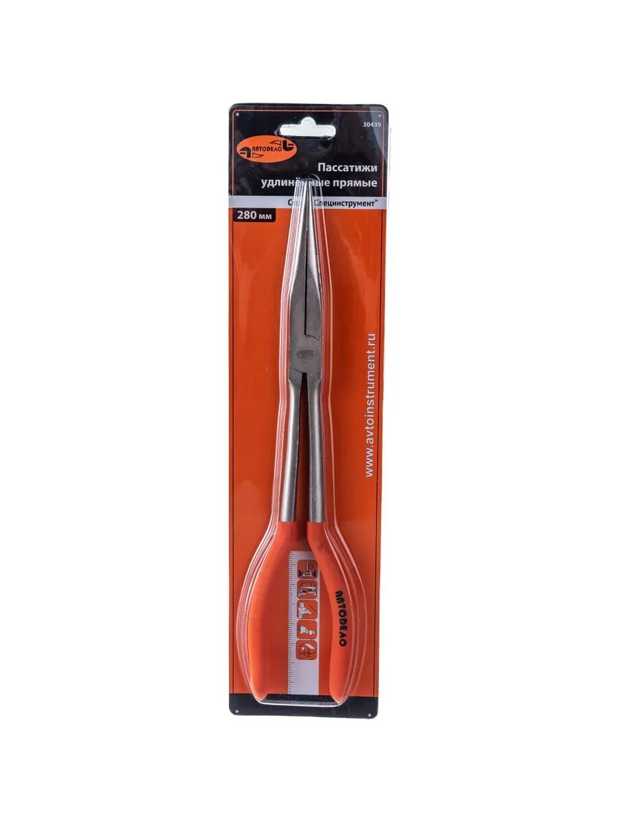 Специальные удлиненные загнутые пассатижи Автоdело 30439 12