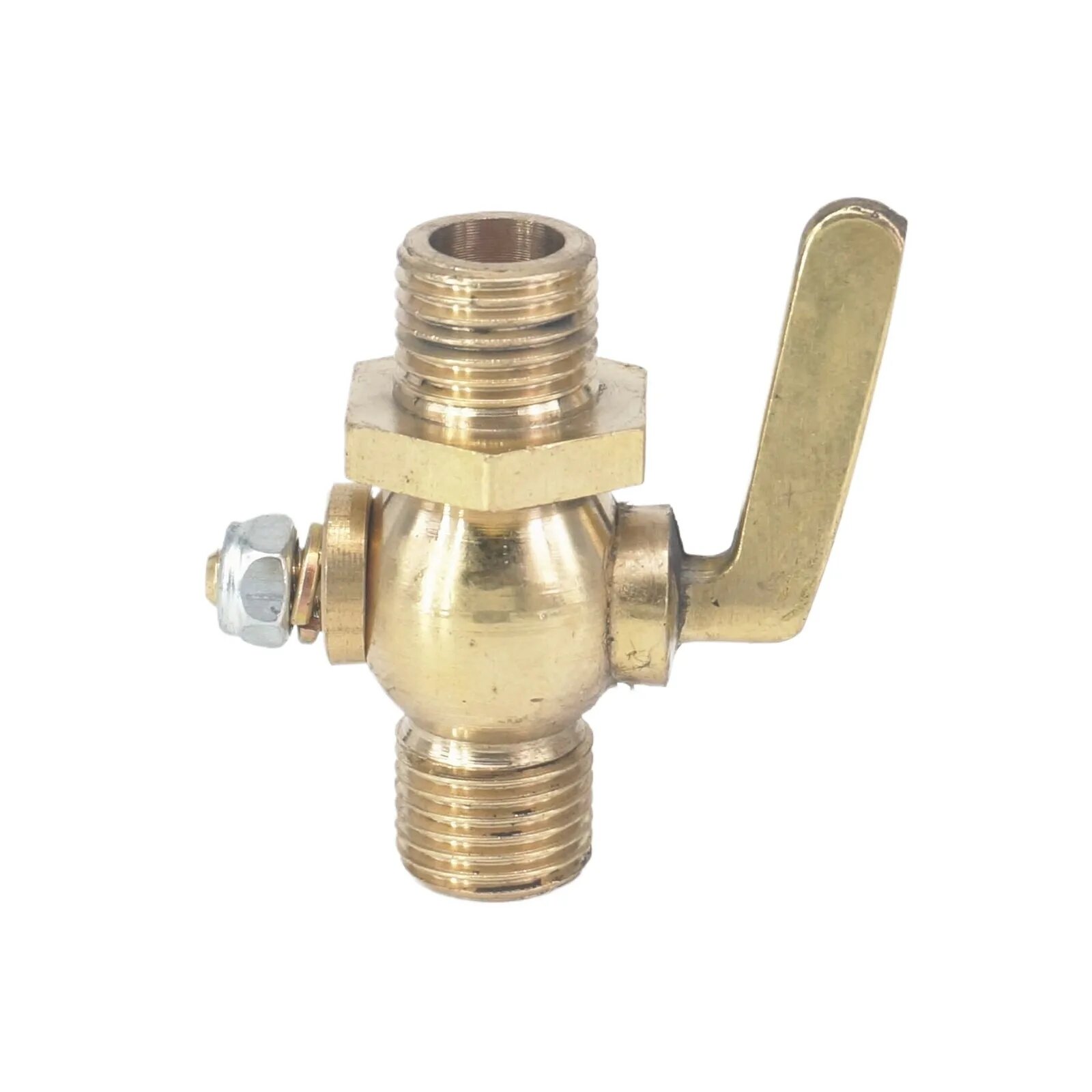 Латунный запорный клапан 3/8" BSP Male-Male