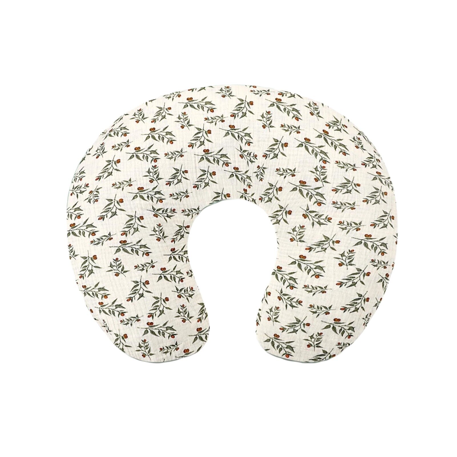 Большая подушка для кормления грудью, подушка для беременных из хлопковой марли, съемная подушка для грудного вскармливания.