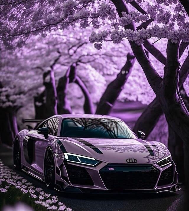 Алмазная живопись "Ауди", 5D, круглая, 40x50 см. Производитель: Brose Art.