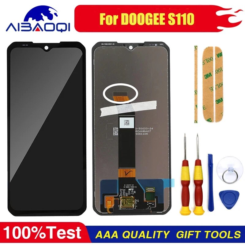 Сенсорный ЖК-дисплей для DOOGEE S118 Pro 5G S119 V30 V30T S100 S100 Pro S110 S118 V30 Pro V31 GT Vmax Запасные части
