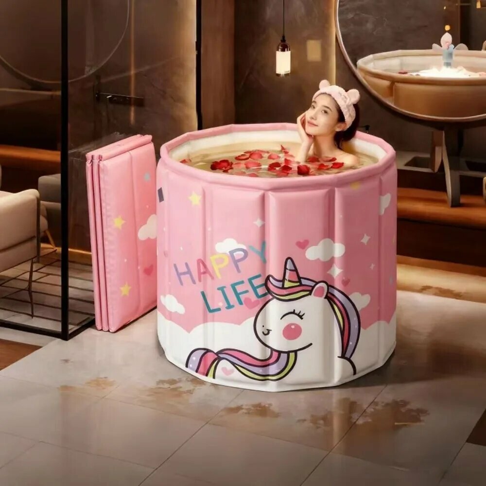 Складная ванна для взрослых, SPA-комплекс для дома и дачи 70 Обновленный и утолщенный