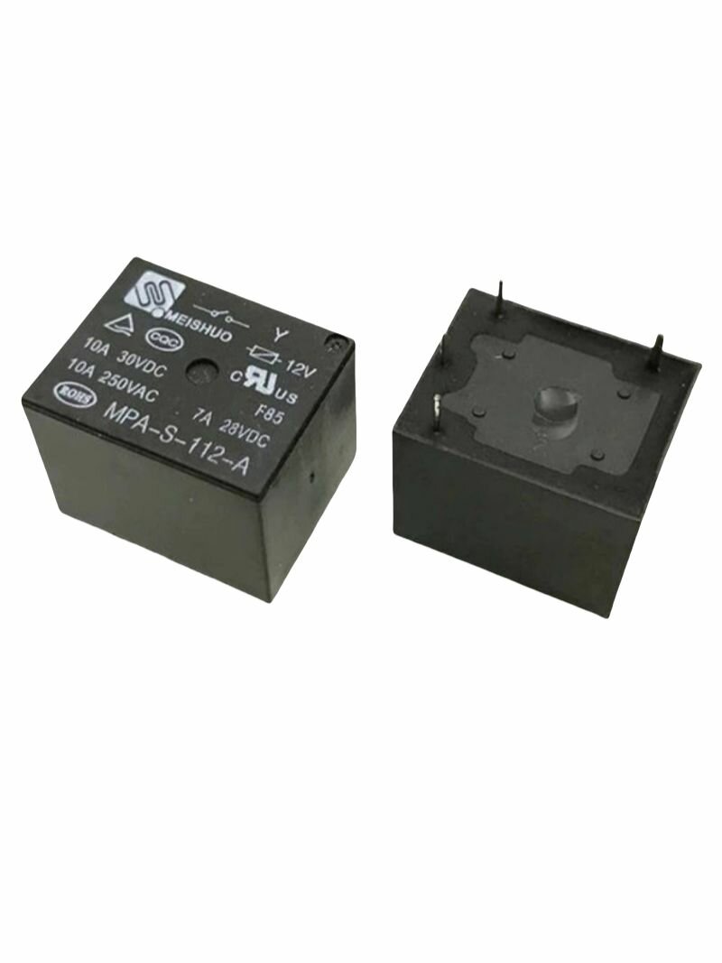 5 шт. Реле MPA-S-112-A 10A/12V 4-контактное силовое реле