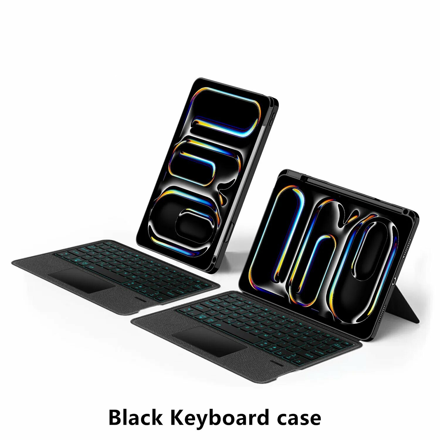 Смарт-кейс Magic Keyboard Smart-S Со Светодиодной Подсветкой Для iPad Pro 11/13 Дюймов M5/M4 - Ударопрочный Чехол Из TPU Со В.